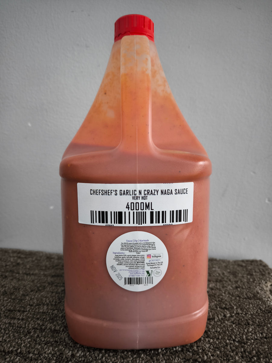 Garlic & Crazy NAGA Sauce – ChefShefs Artisan Products